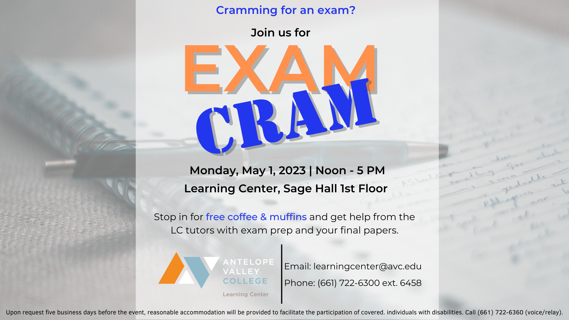 Learning Center | Antelope Valley College