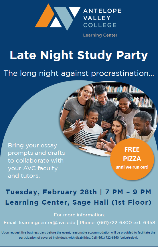 Learning Center | Antelope Valley College