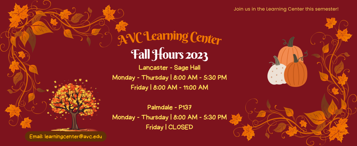 Learning Center | Antelope Valley College