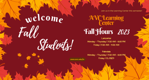 Learning Center | Antelope Valley College